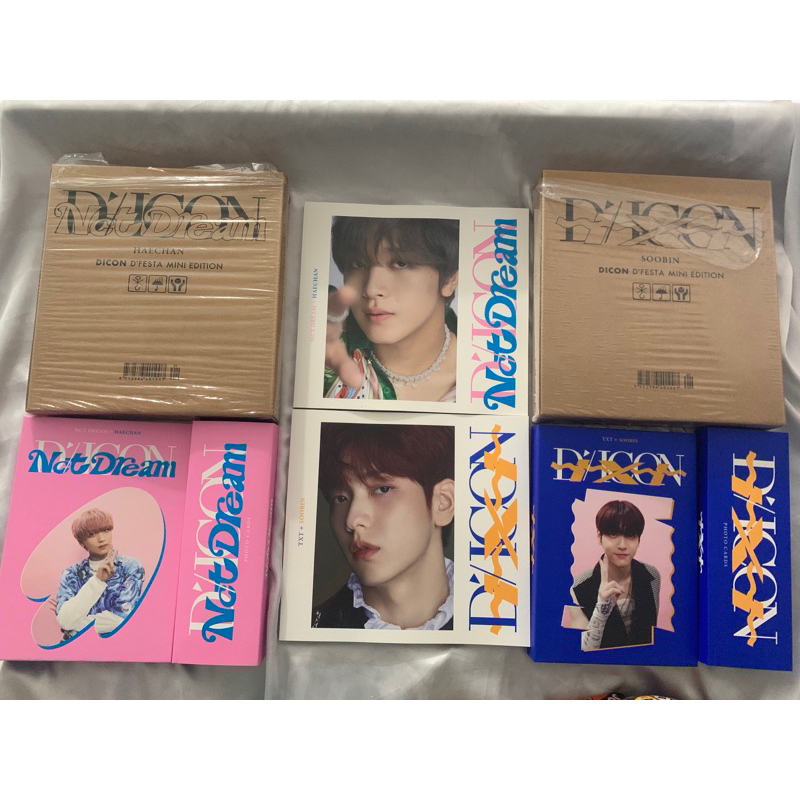 Dicon Mini Photobook Haechan Soobin NCT Dream TXT | Shopee Malaysia