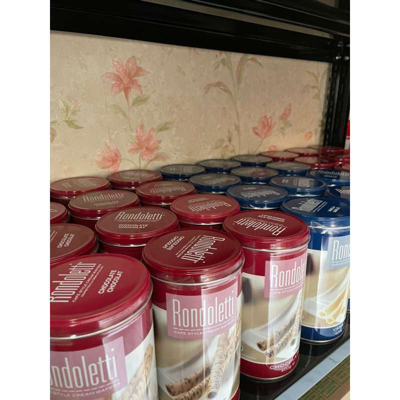 Rondoletti Vanilla/Chocolate 1 Tin 400 gram [Packing Bubble] Sorry ...