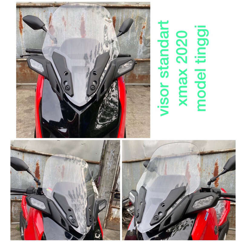 Windshield all new yamaha xmax 250 visor xmax flyscreen xmax new xmax ...