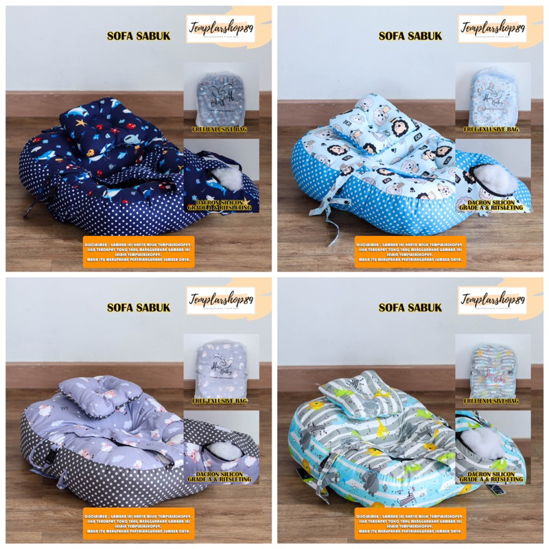 [FREE Packing DRAWING BAG] Multifunctional Jumbo Baby Sofa Baby ...