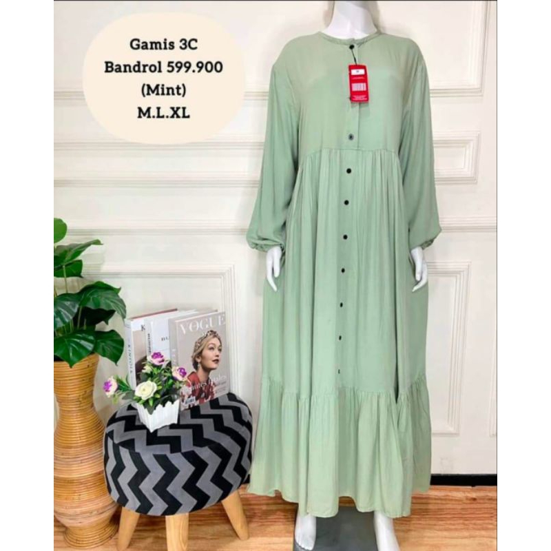 Gamis 3c Rempel | Shopee Malaysia