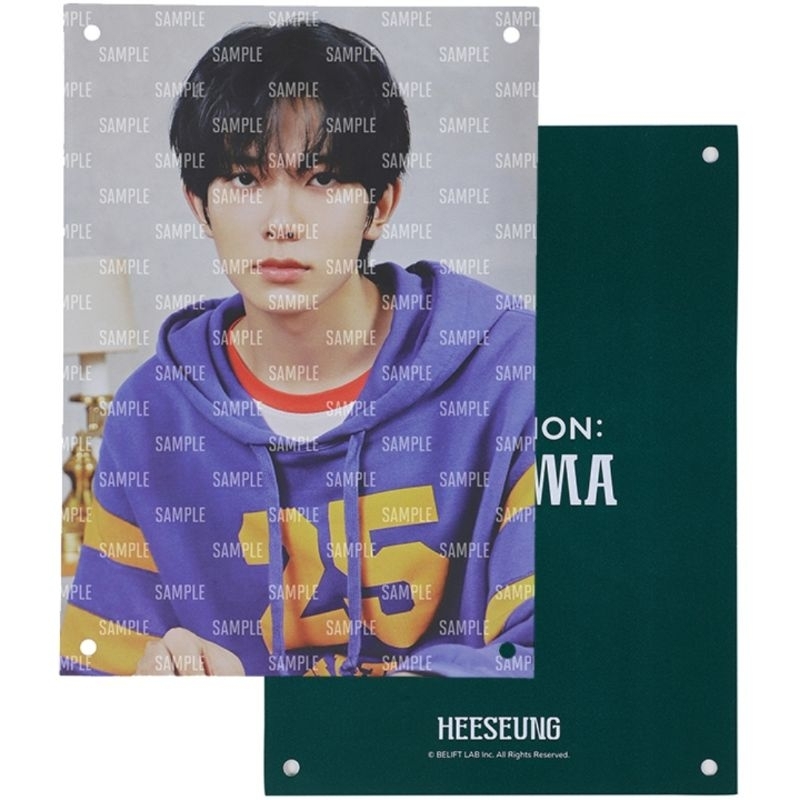 ENHYPEN OFFICIAL DIMENSION HEESEUNG: DIMENSIONS PHOTO BANNER (Sealed ...