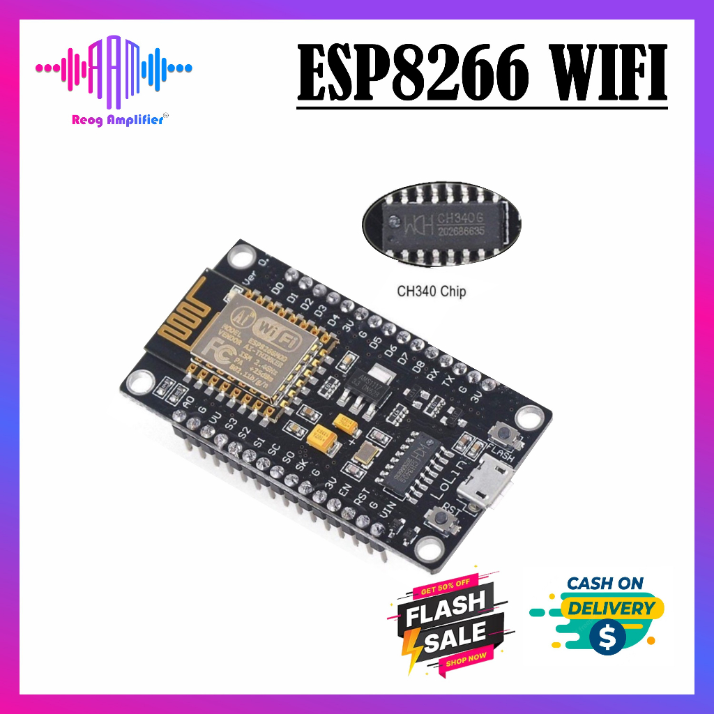 Esp8266 Wifi Nodemcu Lua Iot V3 4mb 32mbits Ch340 Flash Esp12 Board