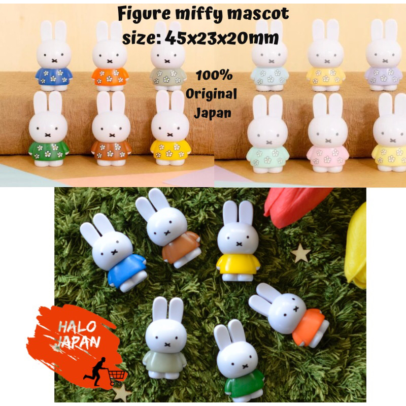 Mini figure minifigure miffy mascot original Japan | Shopee Malaysia