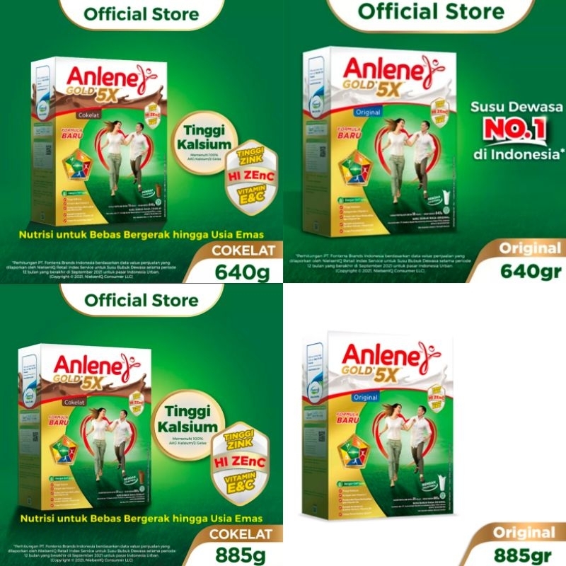 Anlene Gold 5X 850gr / Anlene Milk / Bone, Joint & Muscle Nutrition ...