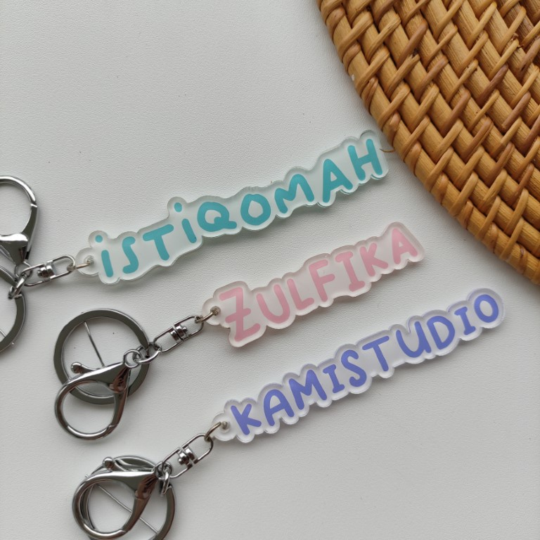 GANTUNGAN Printing KEYCHAIN/FREE Name KEYCHAIN/Name KEYCHAIN/Name ...