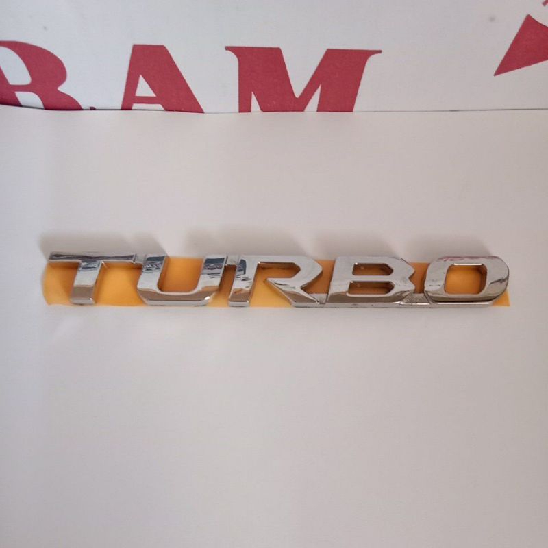 Original Turbo brand writing logo emblem | Shopee Malaysia