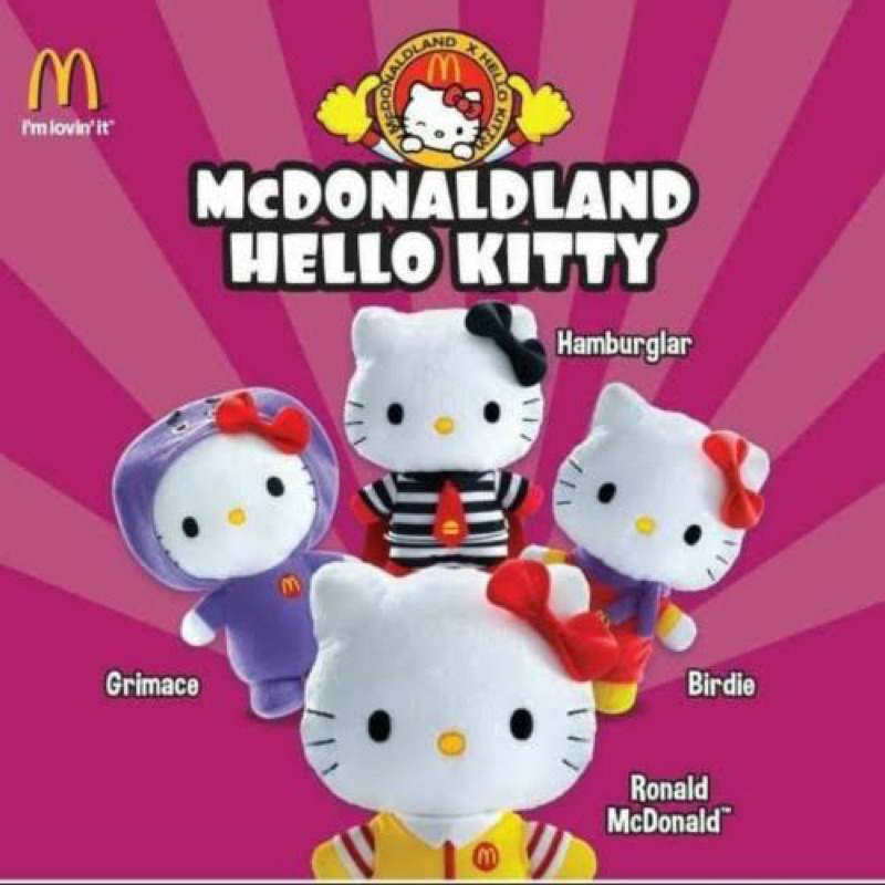 Mcdonalds Edition Sanrio Hello Kitty Doll (Mcd Gift) | Shopee Malaysia
