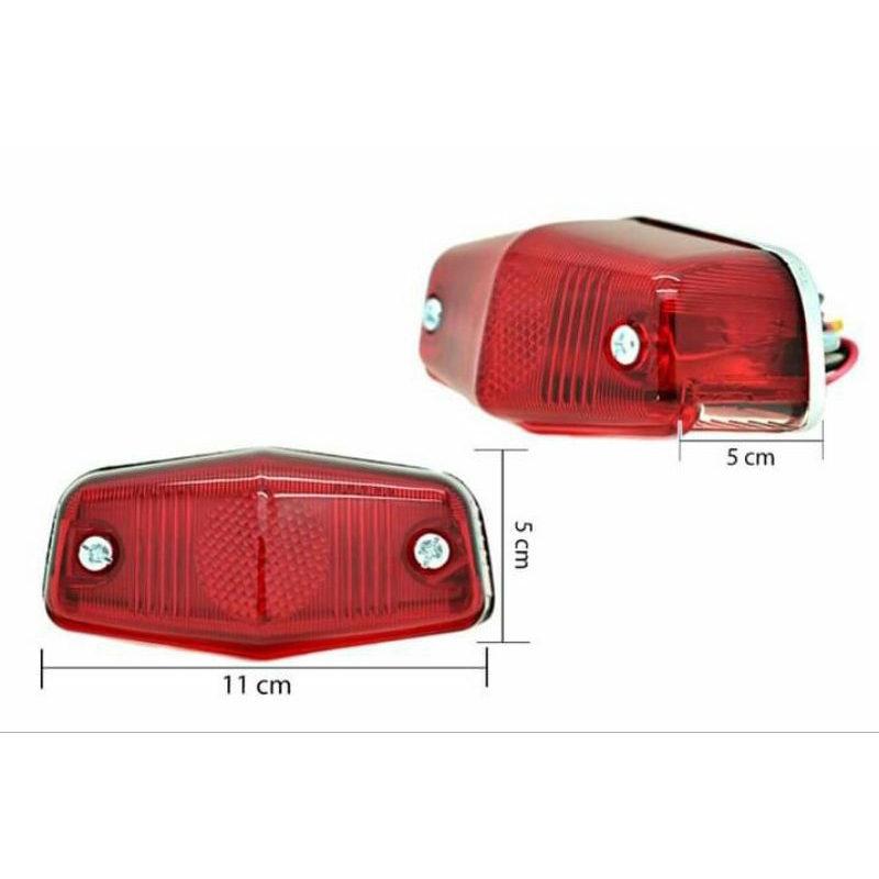 Cb model bsa stop lamp/round bun stop lamp/small frog stop lamp PNP cb ...