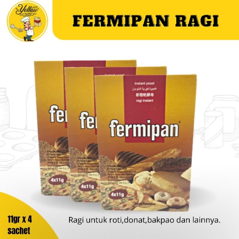 Fermipan Yeast 11GRX4SACHET | Shopee Malaysia