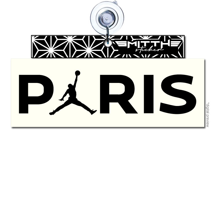 Psg Jordan Logo Paris Cutting Sticker For Motorcycle Car | Shopee Malaysia