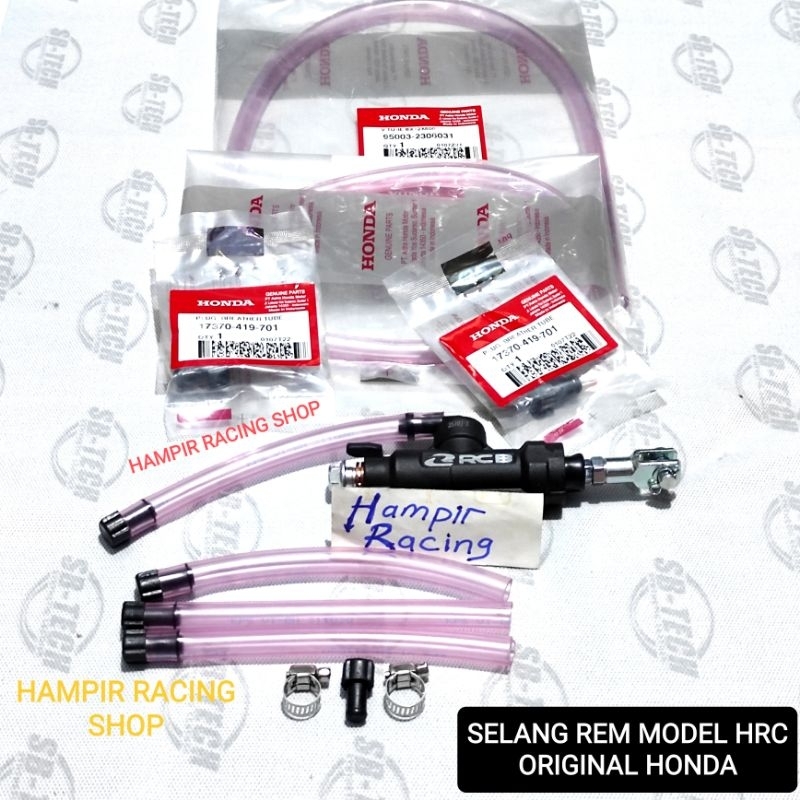Sugest HOSE HRC MODEL ORIGINAL HONDA UNIVERSAL REAR BRAKE MASTER HOSE ...