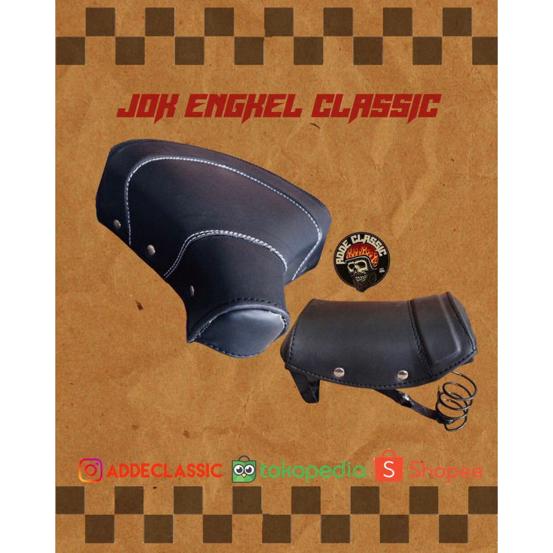 Classic Motorcycle Ankle Seat | Shopee Malaysia
