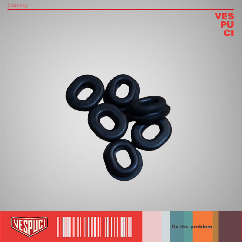 Original Piaggio Side Body Rubber For Vespa ET4/LX/S/GT/GTS (1pcs ...