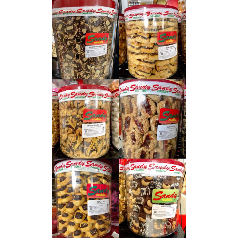 Sandy Cookies Kuker Cookies 500 gr gram Regular / Special / Premium (1/ ...