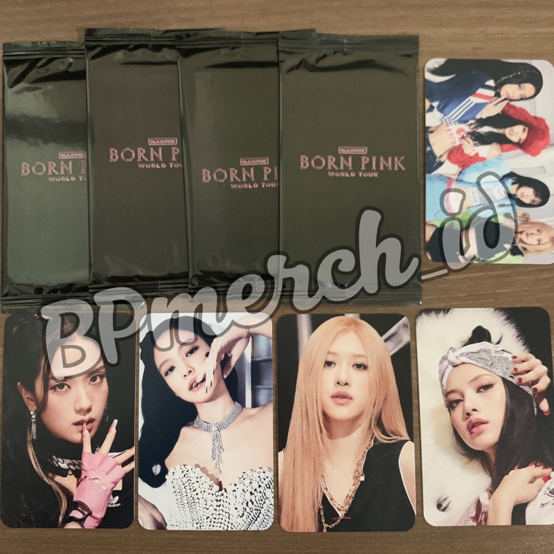 [SHARING] Blackpink BORN PINK TRADING CARDS | Shopee Malaysia