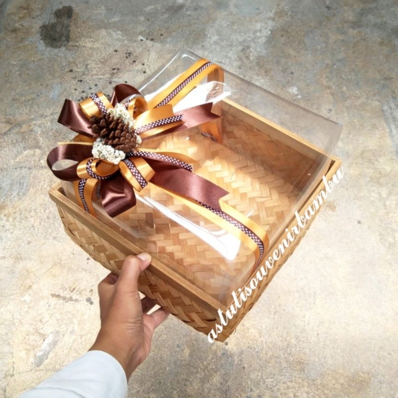 Mika Delivery Box Wedding Gift Box WENGKU 20-25CM Lid Mica FREE Brown ...