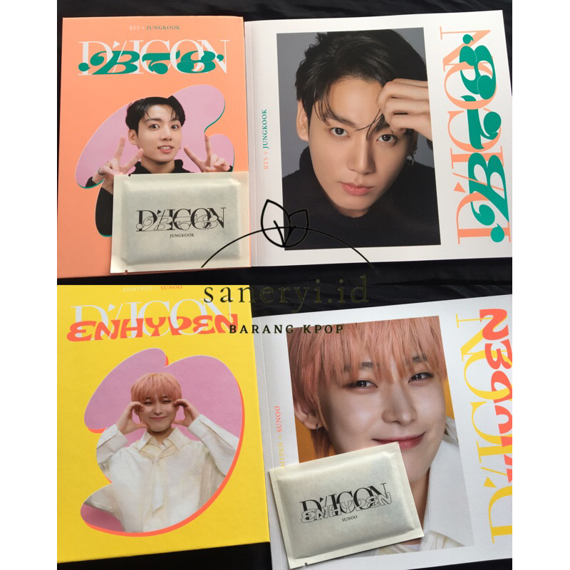 Binder Dicon 101/Dicon D'Festa MINI EDITION PHOTOBOOK SEVENTEEN Jungkook BTS BINDER ENHYPEN ...