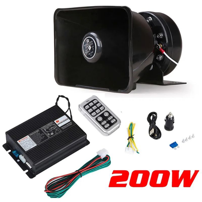 Toa 200watt siren module toa module remote full set toa 200watt box ...