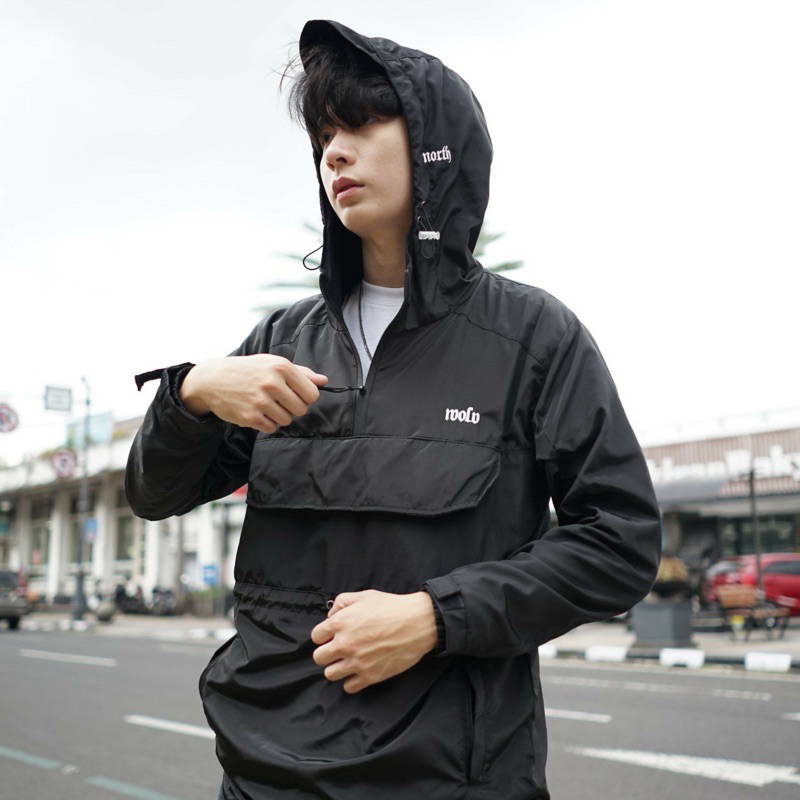 Wolv - Mappa Cougle Jacket Men's Parachute Jacket | Shopee Malaysia