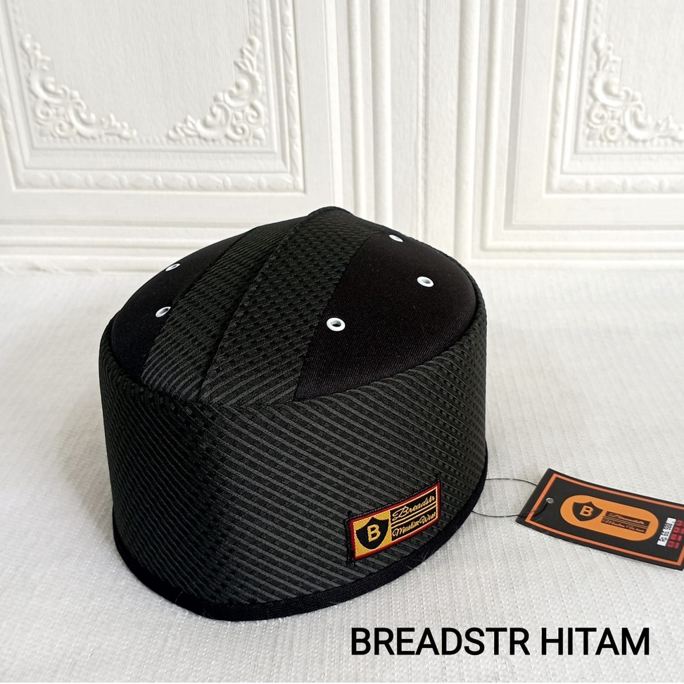 HITAM Newest PECI KOPIAH SONGKOK ASAGOFAH PLAIN SPONGE LOGO EMBROIDERED ...