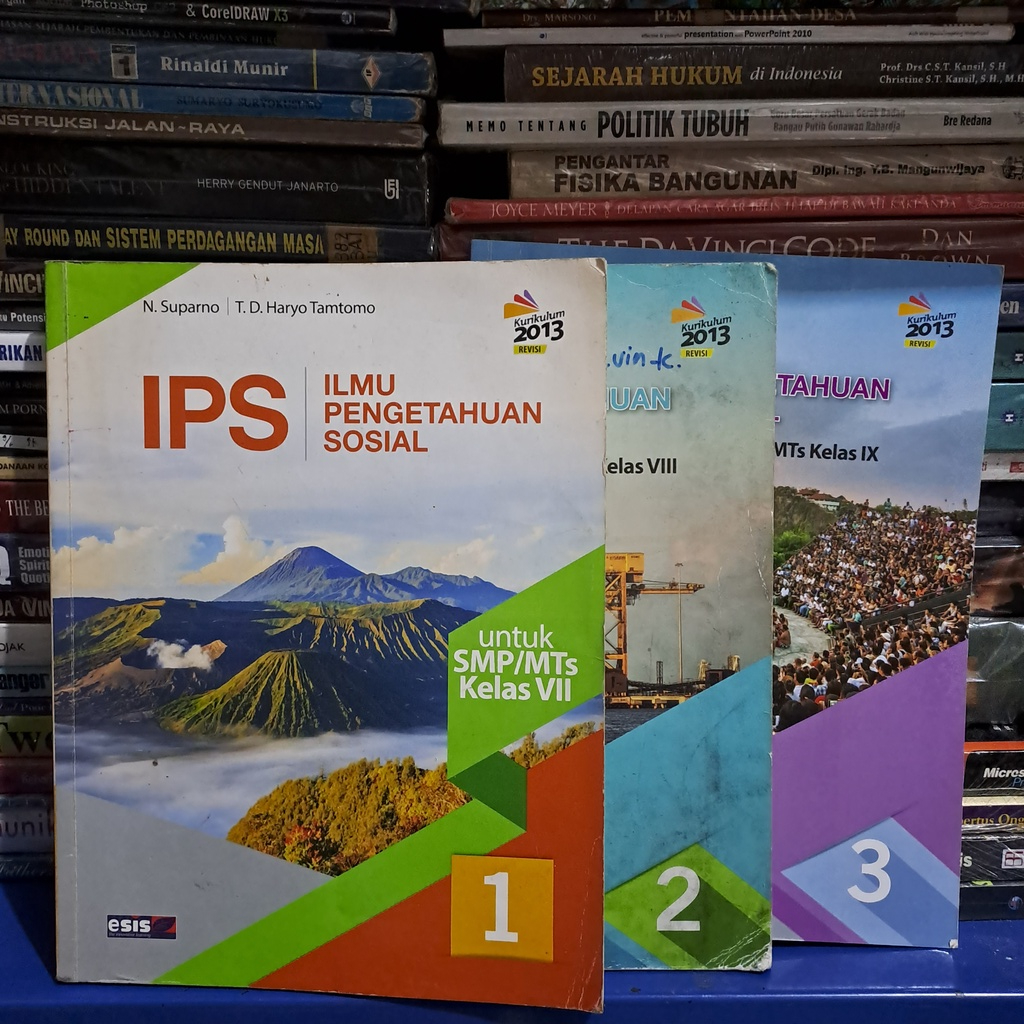 ORIGINAL USED BOOKS IPS SOCIAL SCIENCES CLASS 2 / VIII SMP CURRICULUM ...