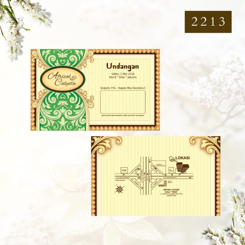 Erba invitation form 2213 | Shopee Malaysia