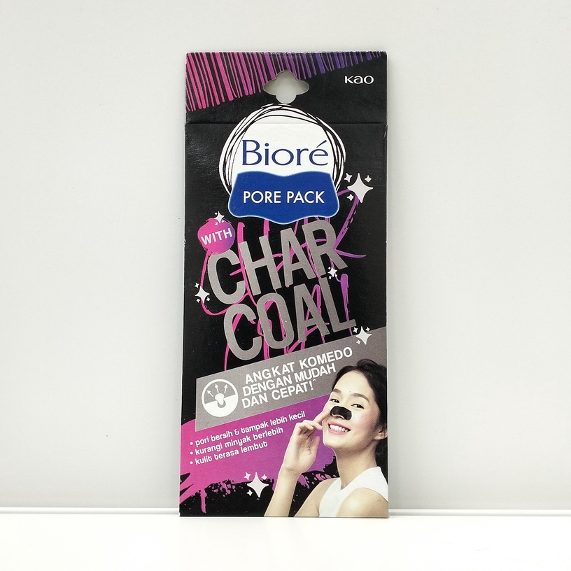 Biore pore pack charcoal Contains 4 Sheets | Shopee Malaysia