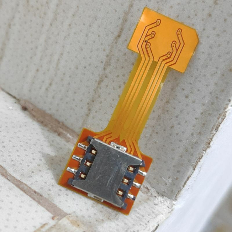 Hybrid adapter dual Sim Converter Extender nano to nano Sim Card ...
