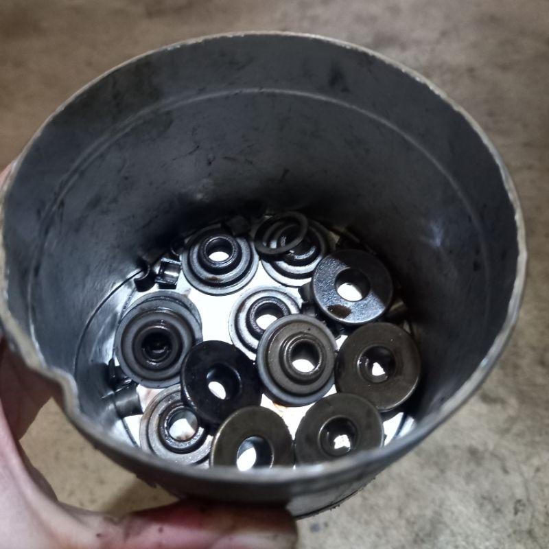 NAIL TIGER RETAINER HAT VALVE TIGER REVO TIGER 2000 MEGAPRO GL ORIGINAL ...