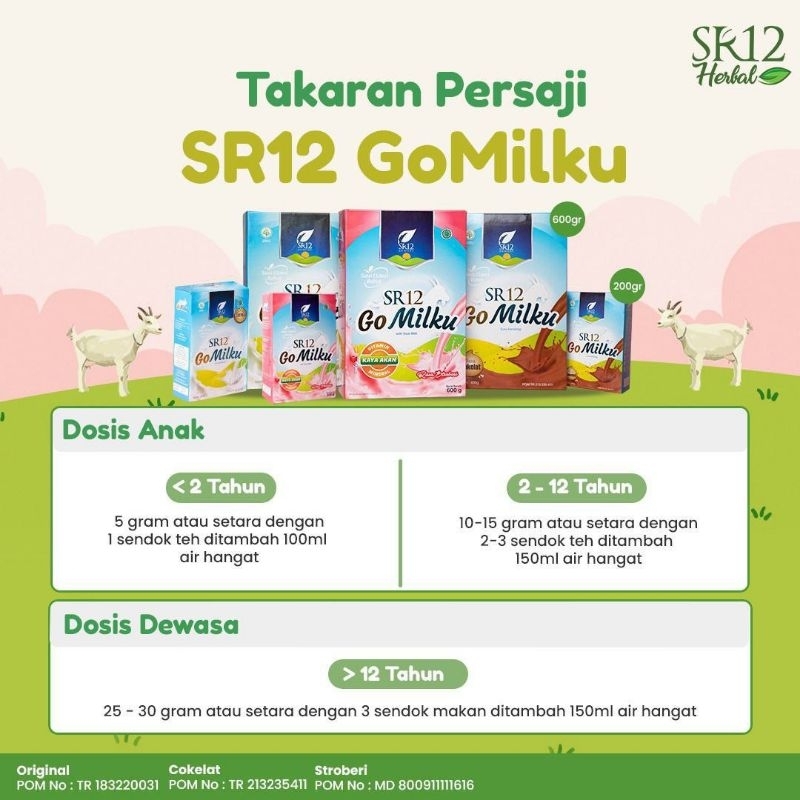 Goat Milk Go Milku SR12 Gout Milk Stomach Gout | Shopee Malaysia