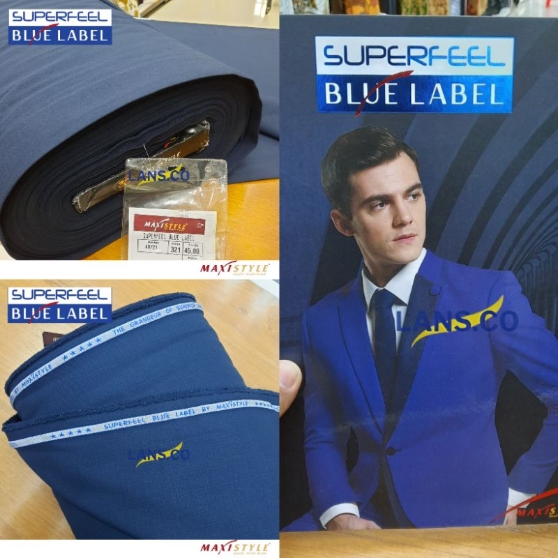 Superfeel Blue Label fabric material By Maxistyle Textile uniform ...