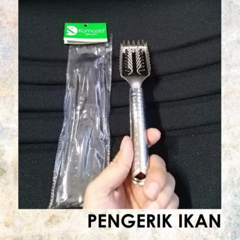 Komodo STENLIS FISH SCALE CLEANER, FISH SCALE SHAVING TOOL | Shopee ...