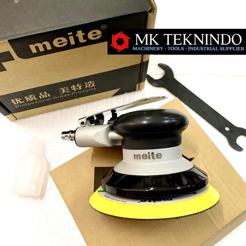 MESIN Meite Pneumatic Air Orbital Sander 5" Rotary Wind Polishing ...
