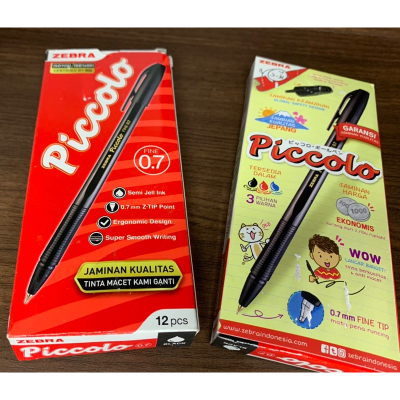 Zebra Piccolo Ballpoint Pen 0,7 mm | Shopee Malaysia