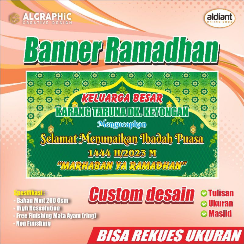 Print BANNER | Mmt MMT MMT | Banner | Billboards | Custom Ramadhan ...