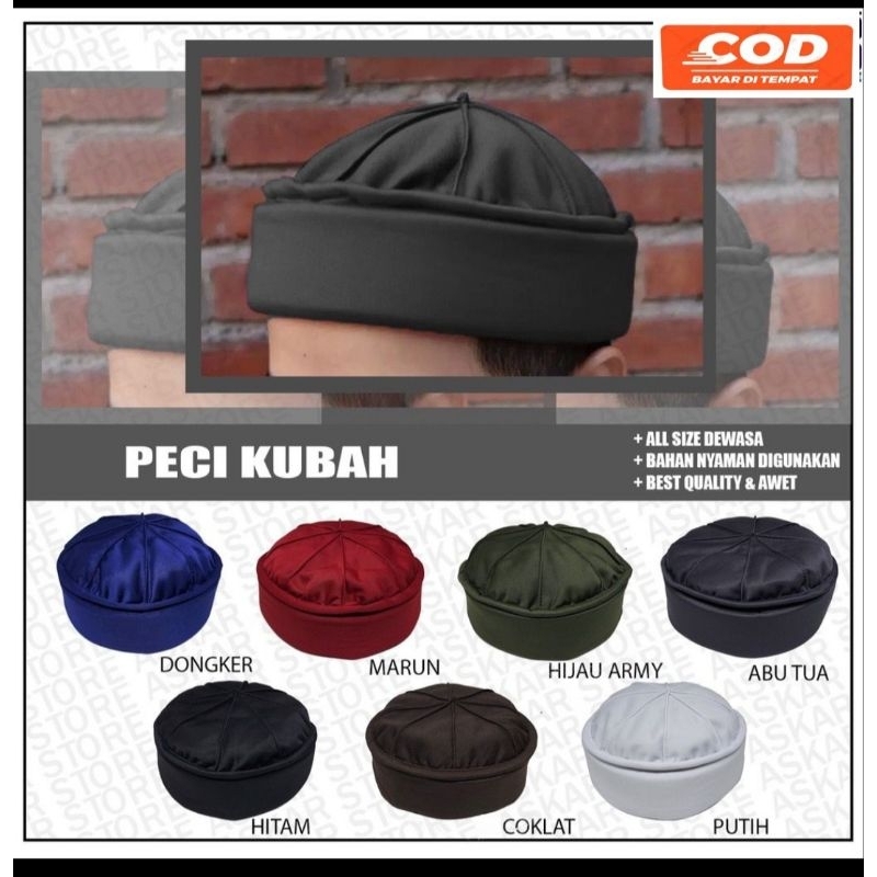 Uighyur Dome Skullcap Cap/PECI Slang/PECI Prayer | Shopee Malaysia