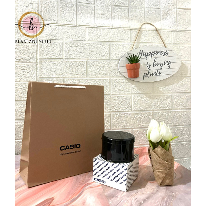 Casio Paper Bag Gift Wrapping Clock Box | Shopee Malaysia