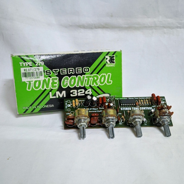 RONIC LM 324 Type 279 Stereo Tone Control Kit | Shopee Malaysia
