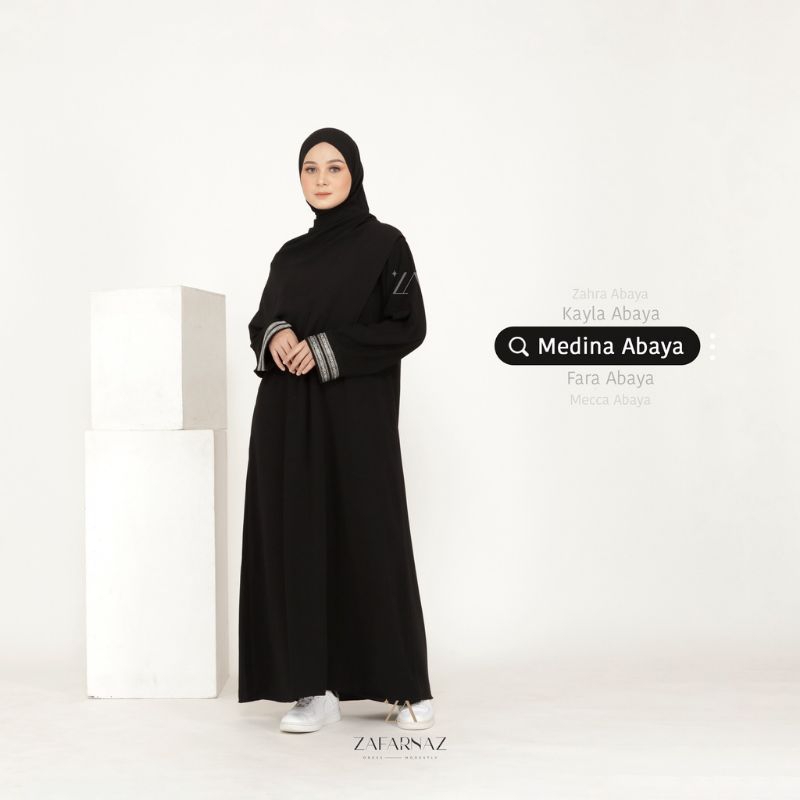 HITAM Saudi Abaya Saudi Abaya Black Saudi Abaya Lace List Simple Abaya ...