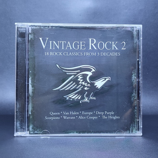 Cd VINTAGE ROCK 2 18 ROCK CLASSIC FROM 3 DECADES EUROPE SCORPION ...