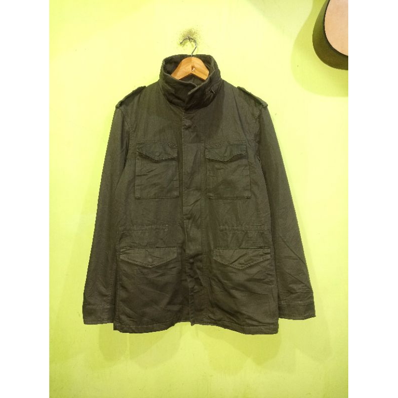 Parka Jacket M65 Military style olive Muji Japan | Shopee Malaysia