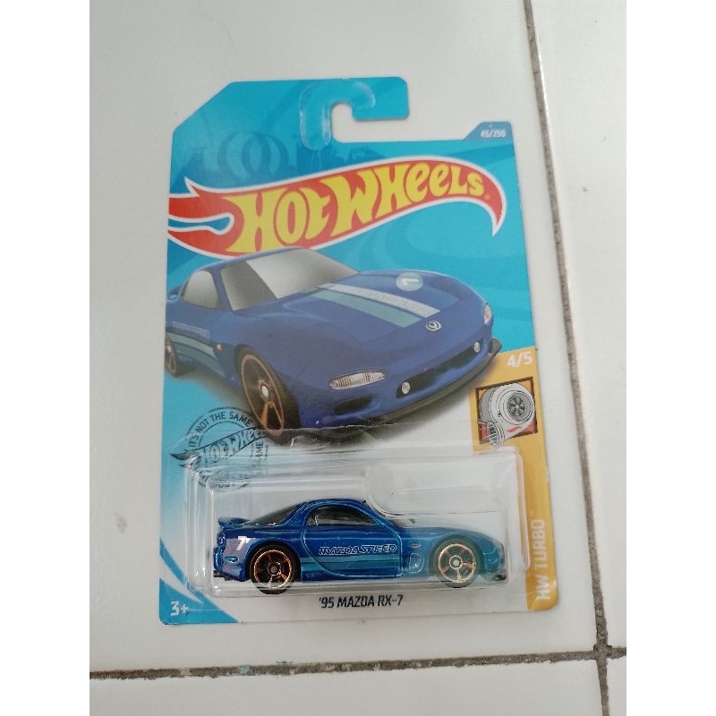 Hotwheels/hot wheels 95 Mazda RX7 Blue | Shopee Malaysia