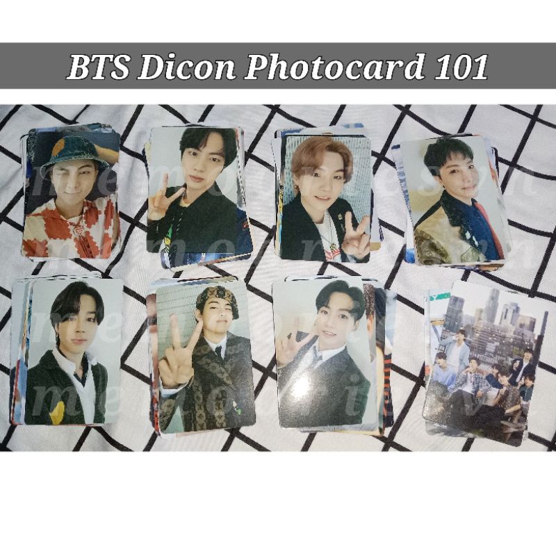 Bts DICON 101 OFFICIAL UNITS (RM, JHOPE) | Shopee Malaysia