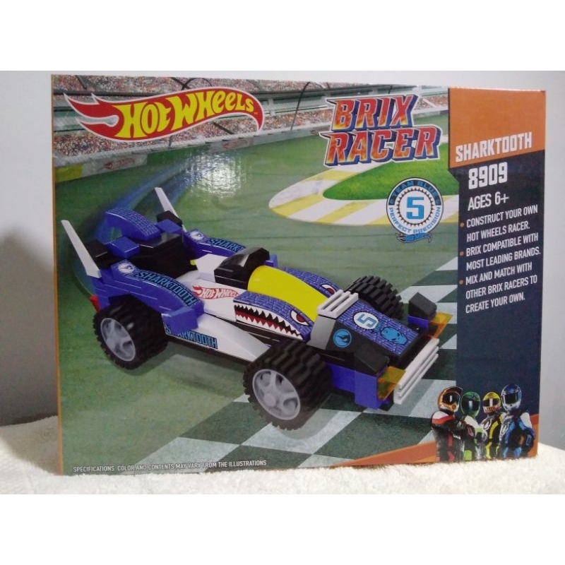 Bricks Hot Wheels Brix Racer - Sharktooth (8909) | Shopee Malaysia