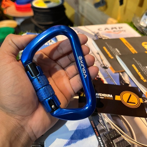 Carabinner Overal safety Xinda Large Autolock delta carabiner alloy ...