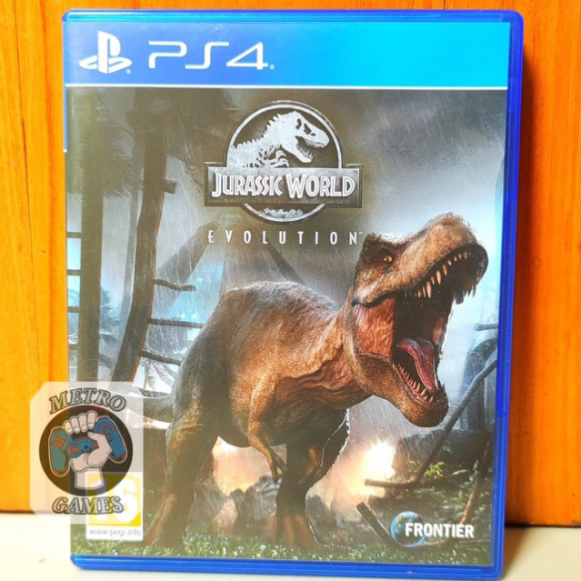 Ps4 jurassic World evolution Cassette jurassic World Playstation ps 4 ...