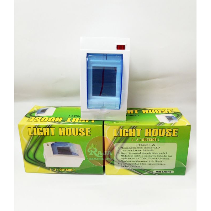 Mcb Box/MCB House 2 Group Quality Light House SNI | Shopee Malaysia