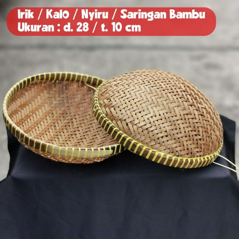 Irik NYIRU KALO BAMBOO Strainer | Shopee Malaysia