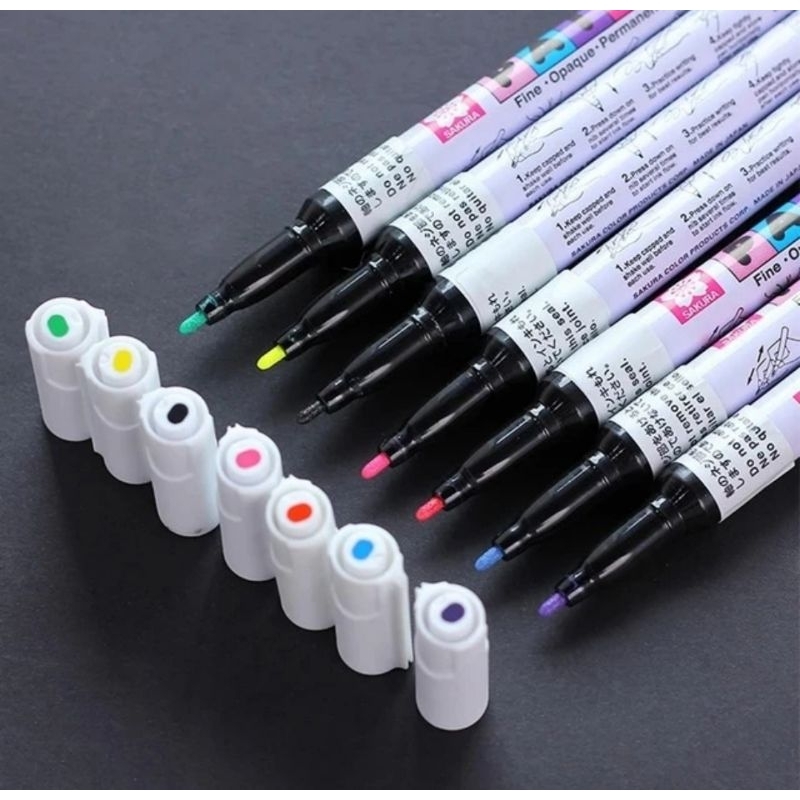 Permanent SAKURA MARKERS PAINT MARKER 1.0 MM | Shopee Malaysia